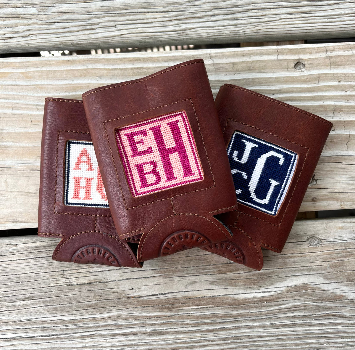 Stacked Monogram Chart- Digital Download – Evergreen Needlepoint